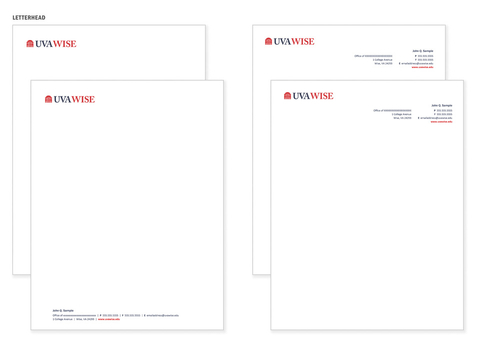 Stationery | University of Virginia Wise